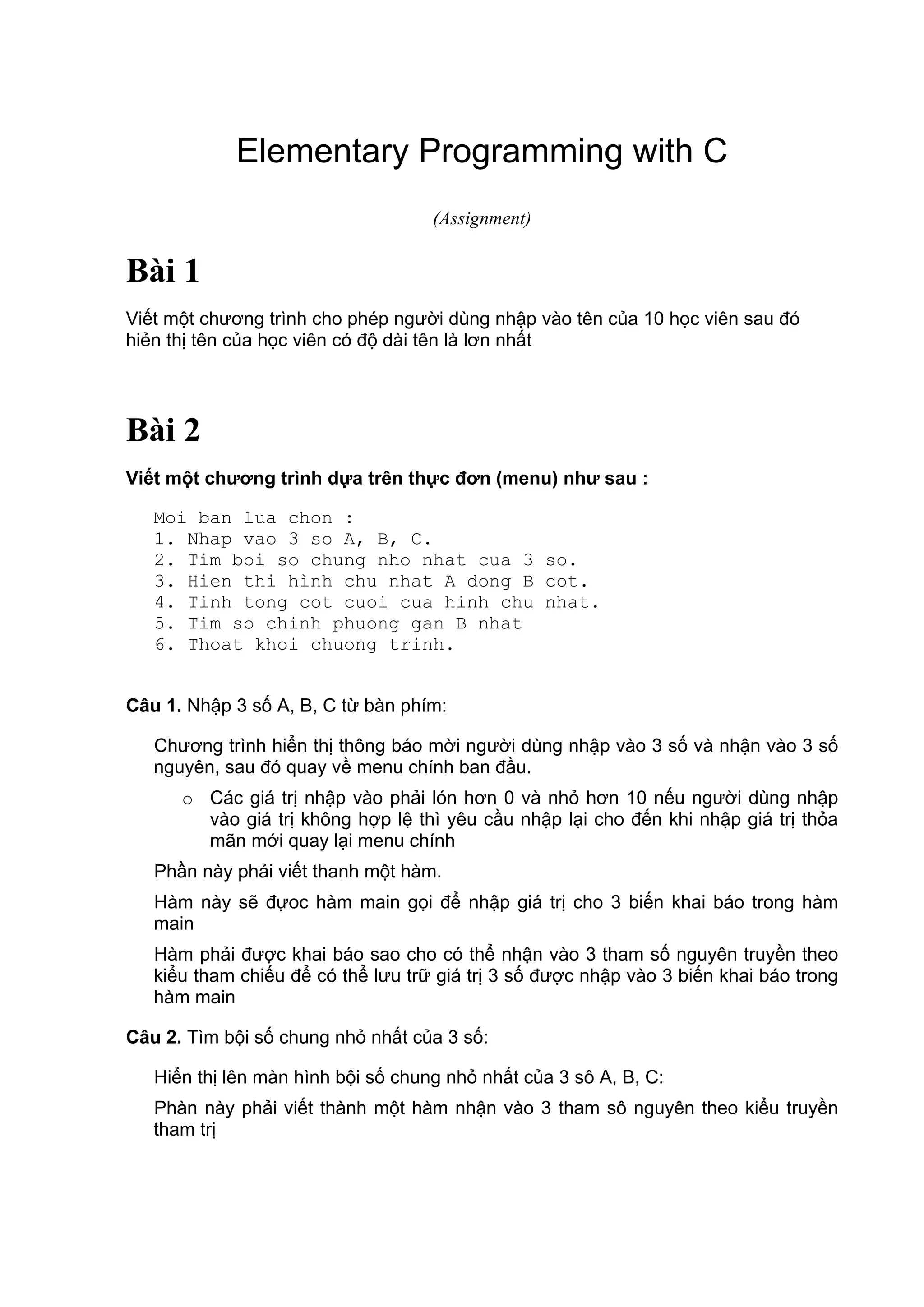 Itt epc assignment | PDF