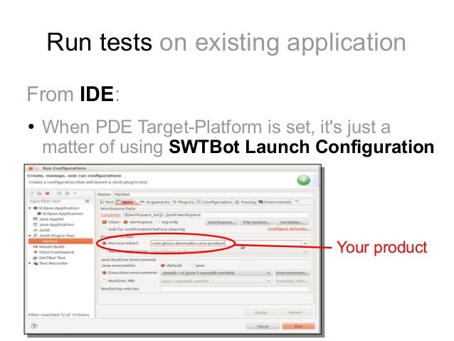 Eclipsecon Na 2014 Integration Tests For Rcp Made Easy With Swtbot