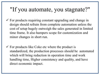 Itt global manufacturing strategy os | PPT