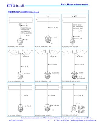 Itt grinnell pipe hanger design & engineering 2008 | PDF