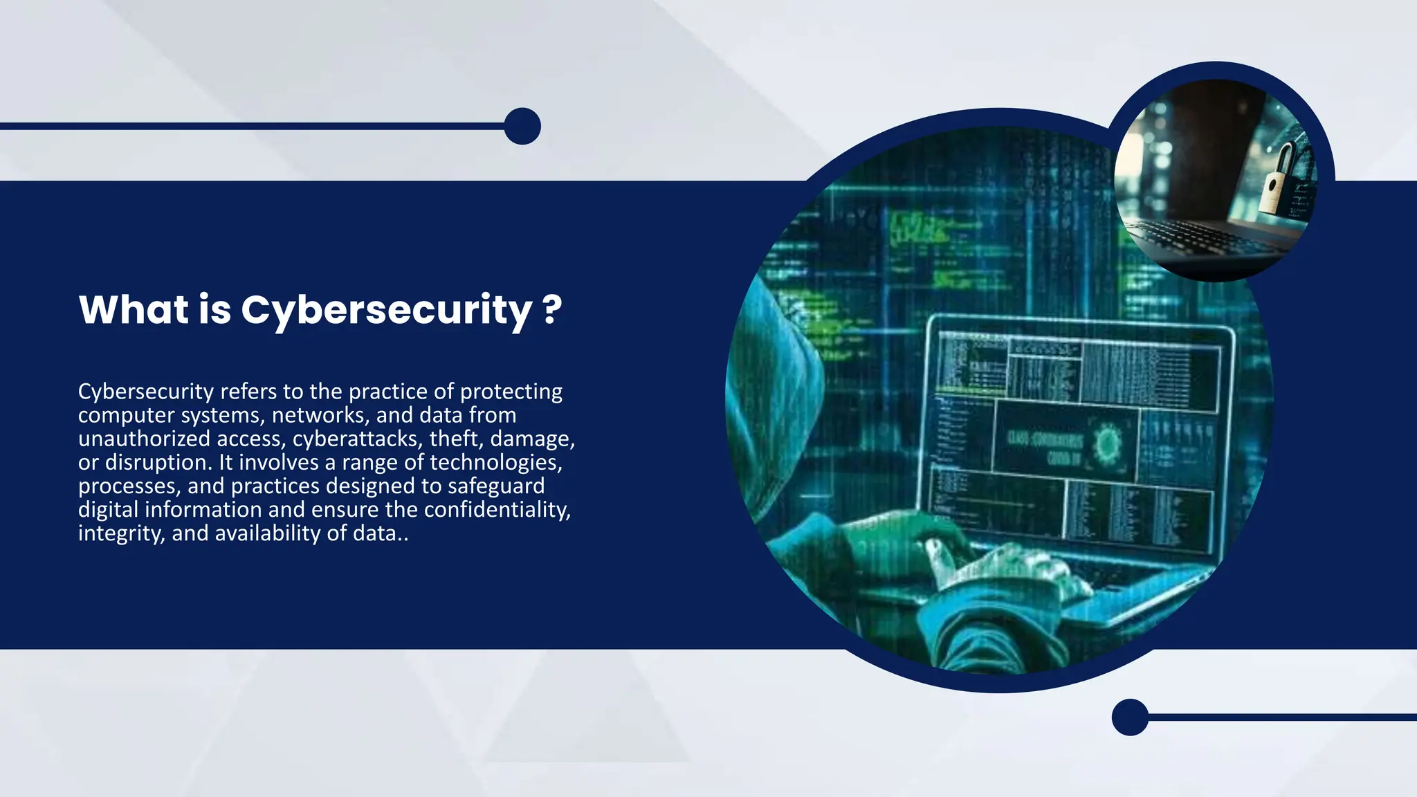 Cyber security and its impact on E commerce | PPTX
