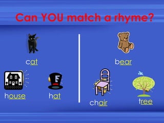 It time to rhyme! intro powerpoint | PPT