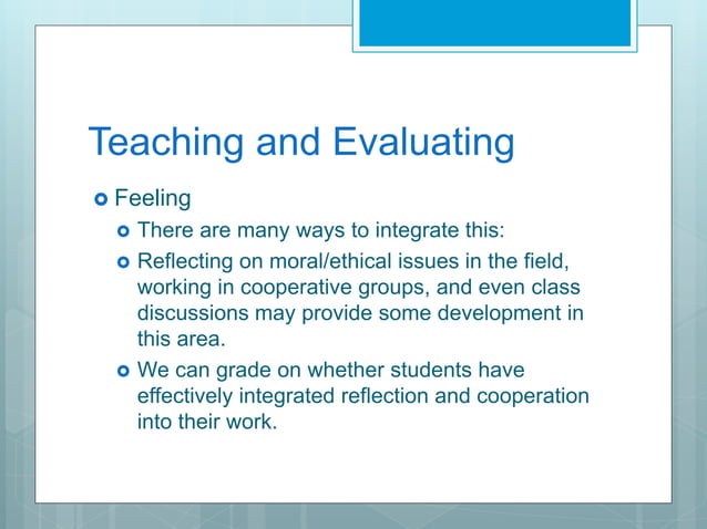 Integrative Pedagogy and Evaluation Practices | PPT