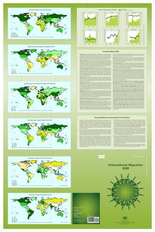 International Migration 2009 Wall Chart | PDF | Africa Travel | Travel ...