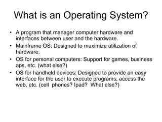 IT109 Microsoft Windows 7 Operating Systems Unit 01 | PPT