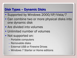 IT109 Microsoft Windows 7 Operating Systems Unit 04 lesson 04 | PPT