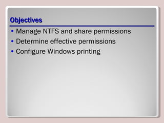 Itt operating systems unit 05 lesson 06 | PPT