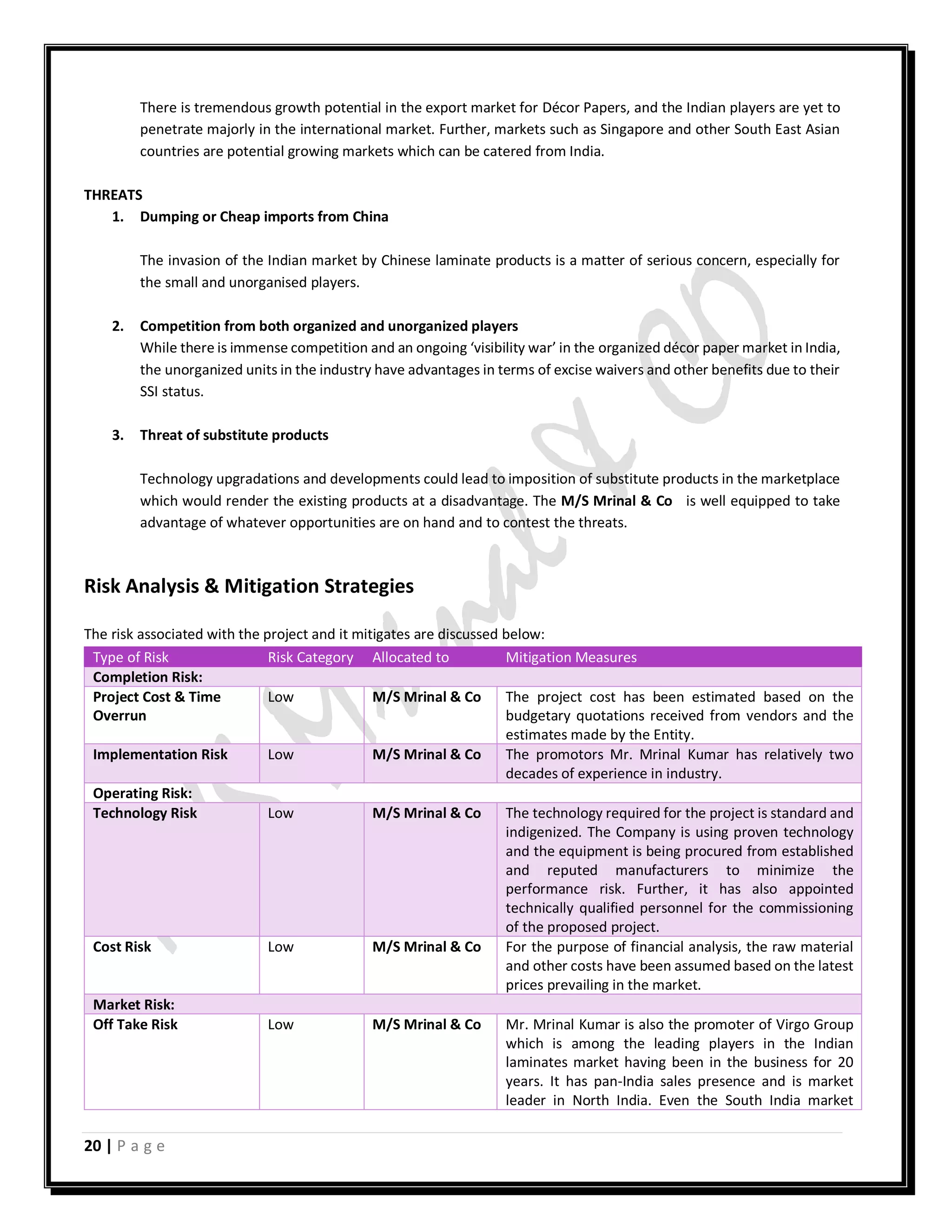 Itt product project report | PDF