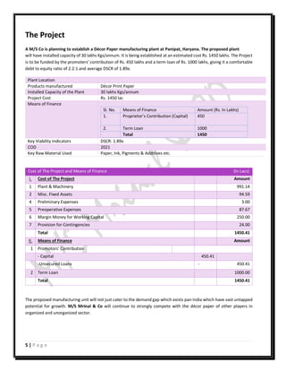 Itt product project report | PDF