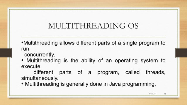 ITT project ON types of operating system | PPT | Operating Systems ...