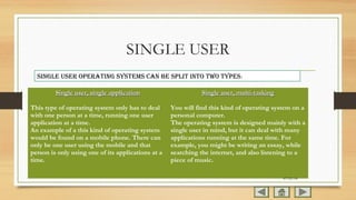 ITT project ON types of operating system | PPT