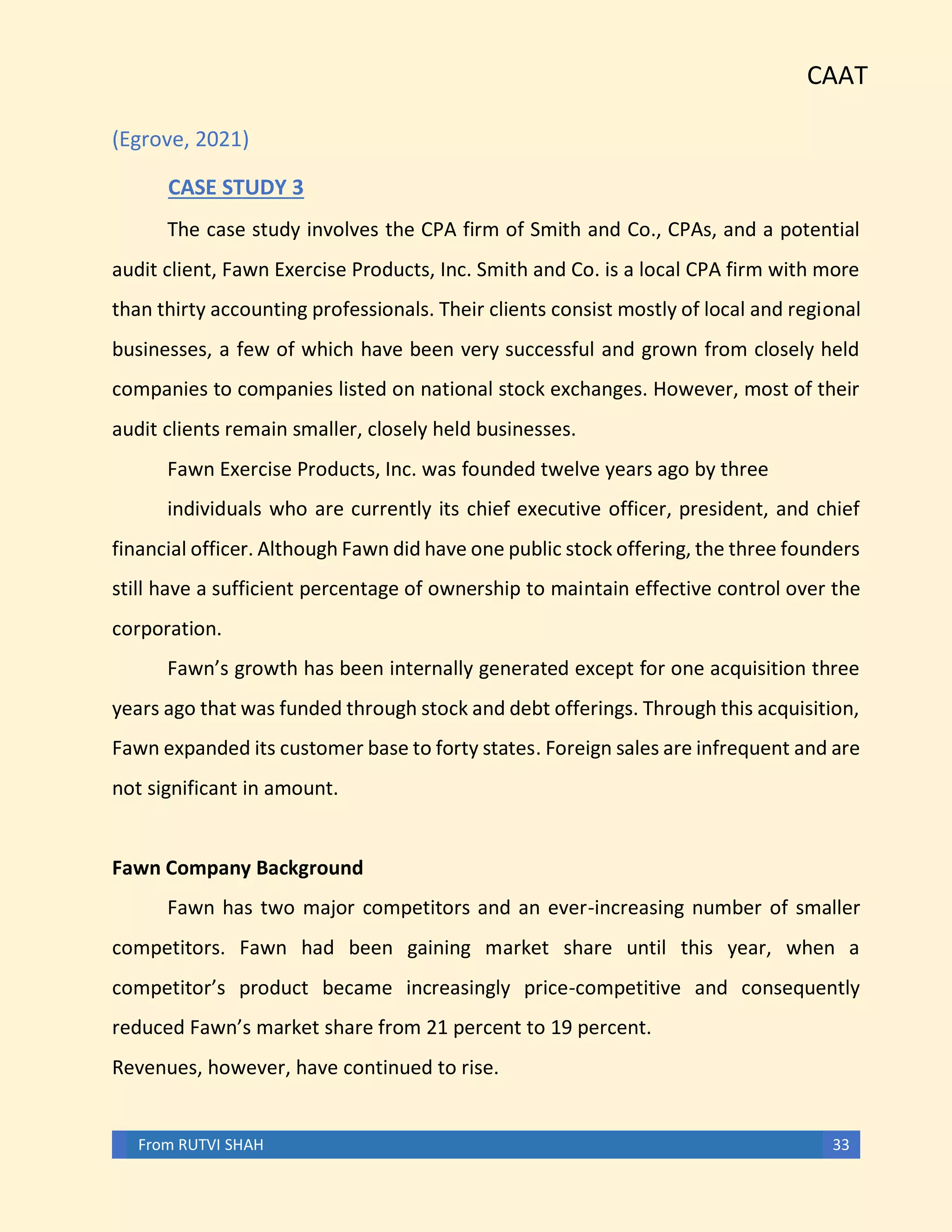 Note on ‘Mapping’ CAAT Audit technique with 3 practical examples | PDF