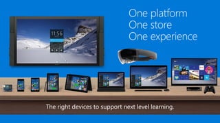Next Level Learning IT Track - Windows 10 | PPT