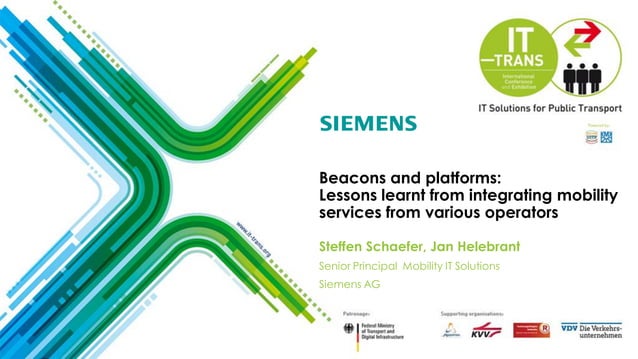 Mobility Platforms: Lessons learnt from integrating mobility services ...