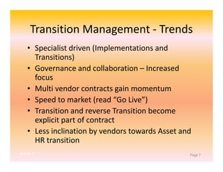It transition management an operational perspective | PDF
