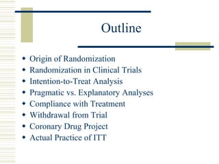 Intent-to-Treat (ITT) Analysis in Randomized Clinical Trials | PDF