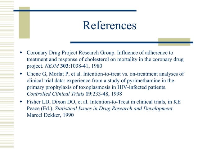 Intent-to-Treat (ITT) Analysis in Randomized Clinical Trials | PDF ...