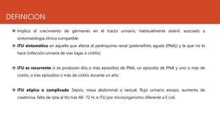 ITU en pediatria | PPTX