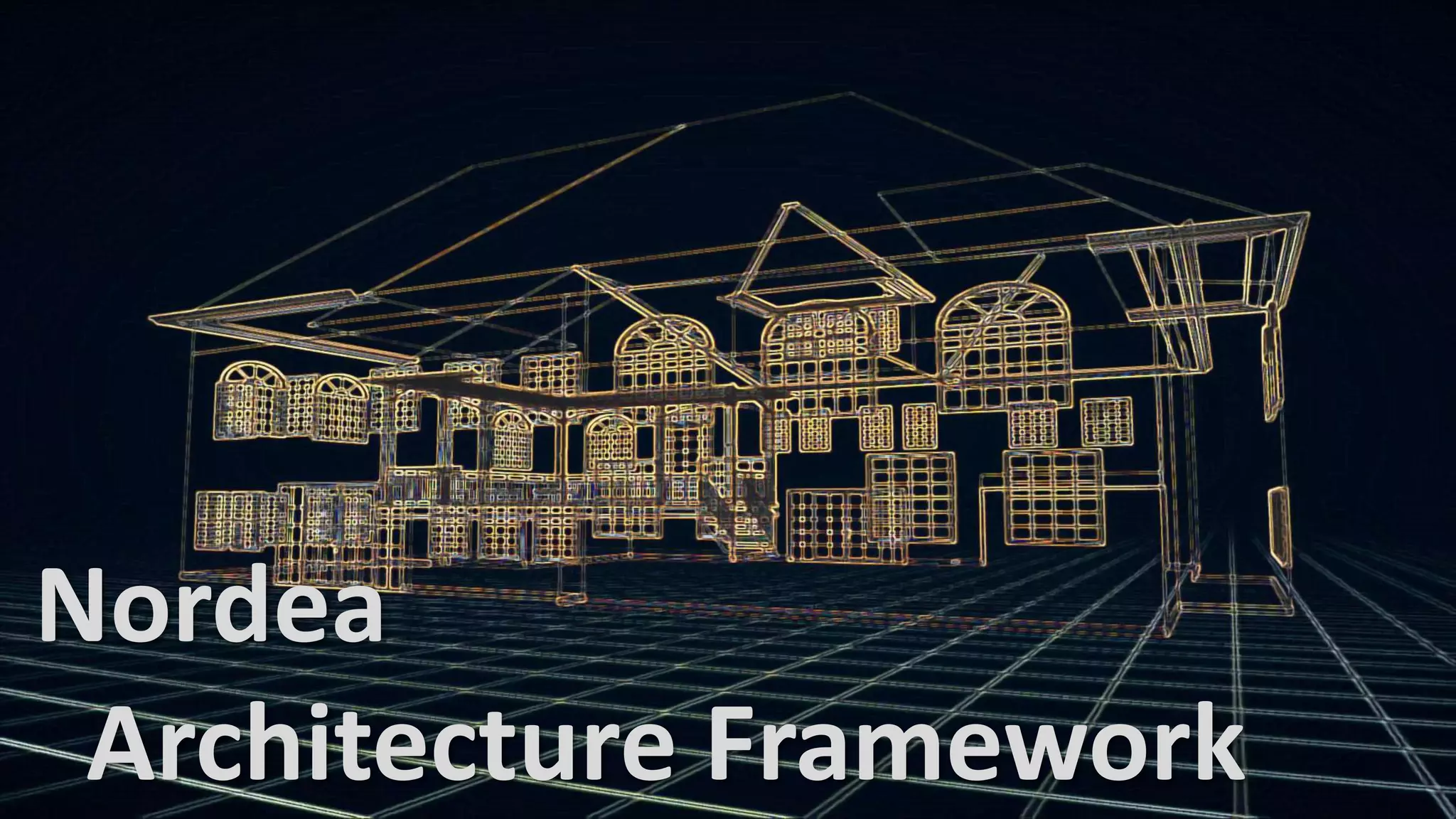 Agile Enterprise Architecture At Nordea Pptx