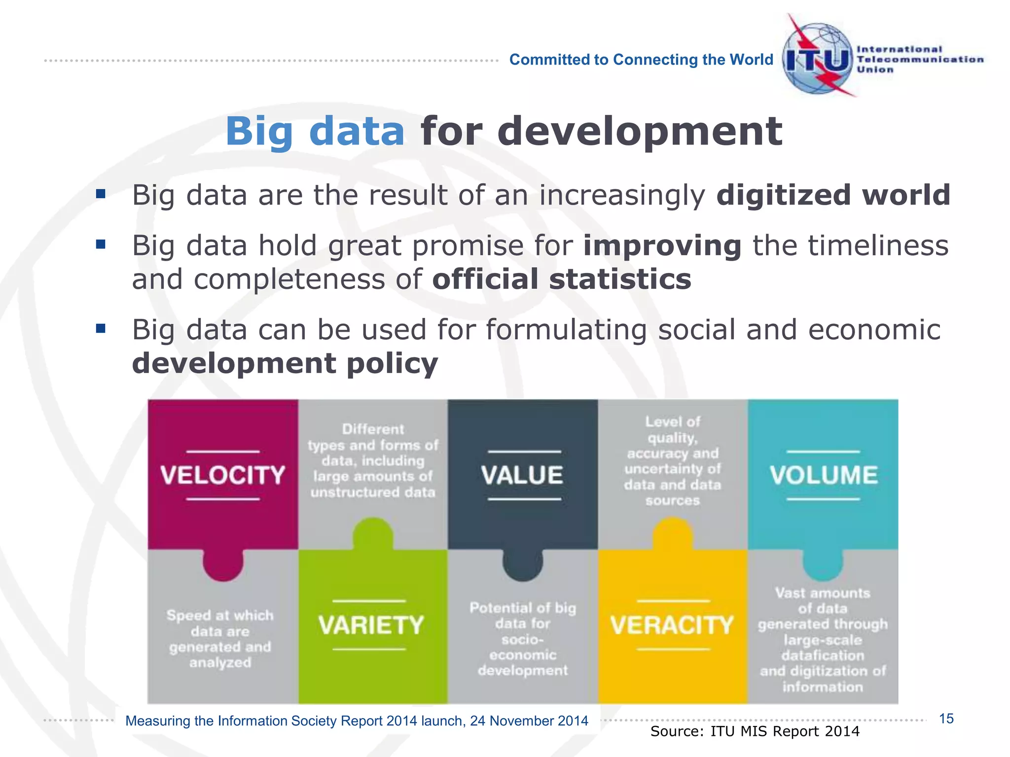 Measuring the Information Society 2014 report overview | PPTX