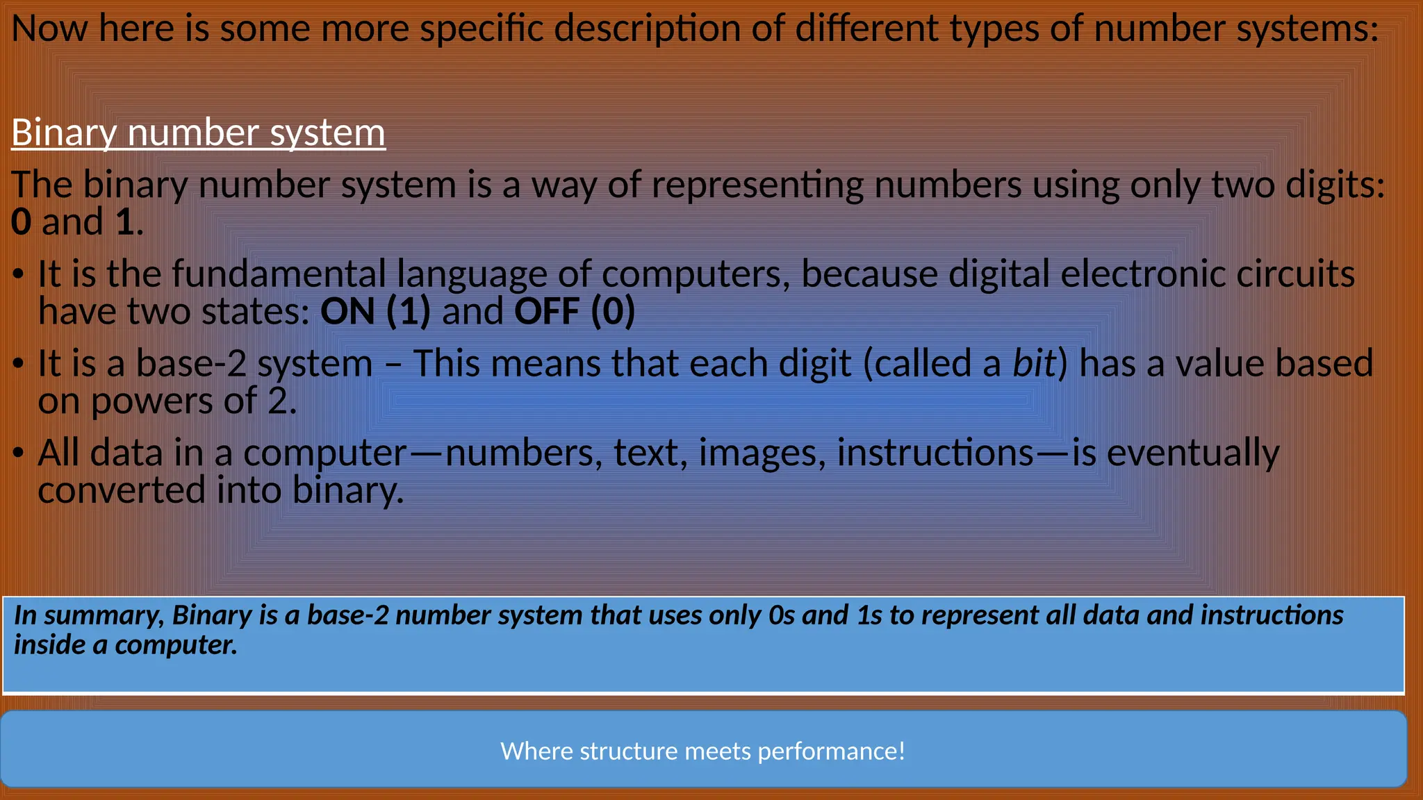 COMPUTER SYSTEMS AND BINARY NUMBERS ARCH | PPTX