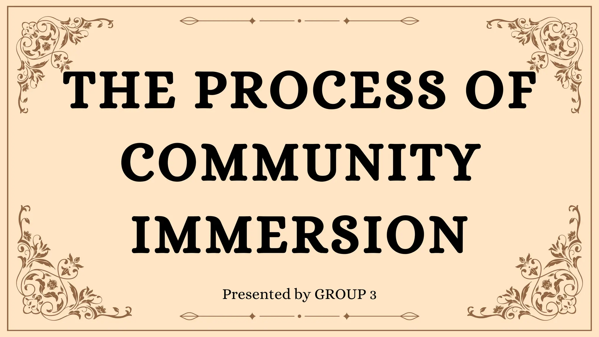 CHAPTER 3.pdf NSTP 2 CHAPTER 3 COMMUNITY IMMERSION | PDF