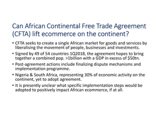 Developments in the African Digital Economy - Fola Odufuwa | PDF