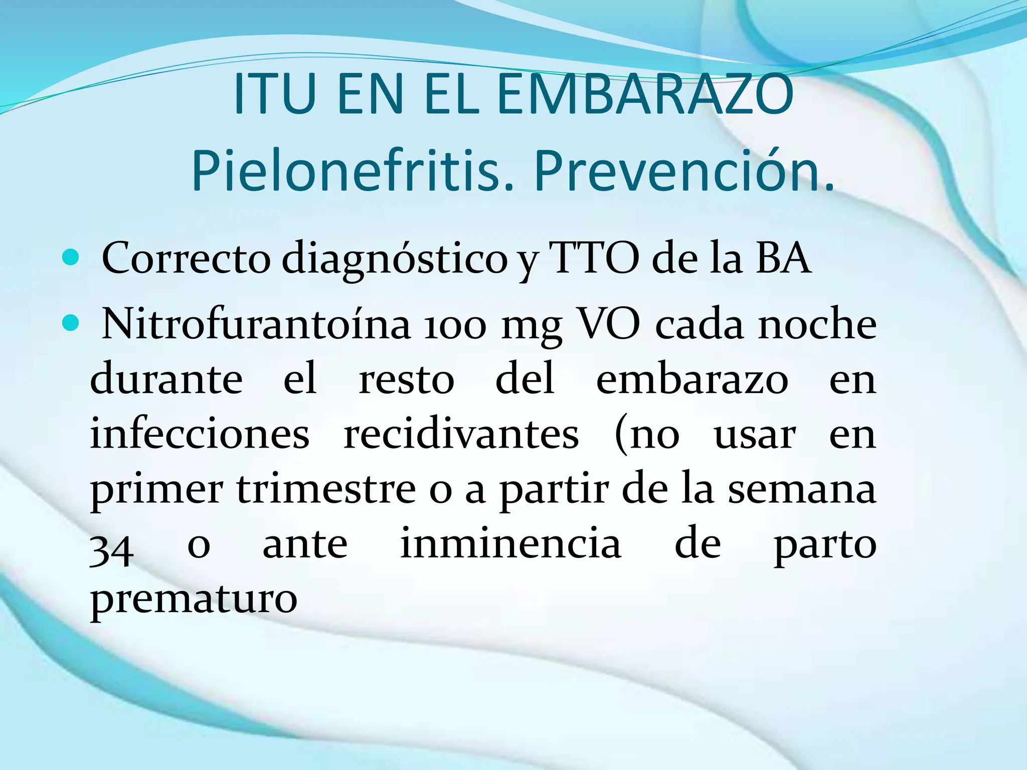 ITU en el embarazo definición y desarrollo | PPT
