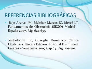 ITU en el embarazo definición y desarrollo | PPTX