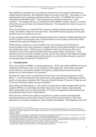 Merchant Data And Lending Pdf