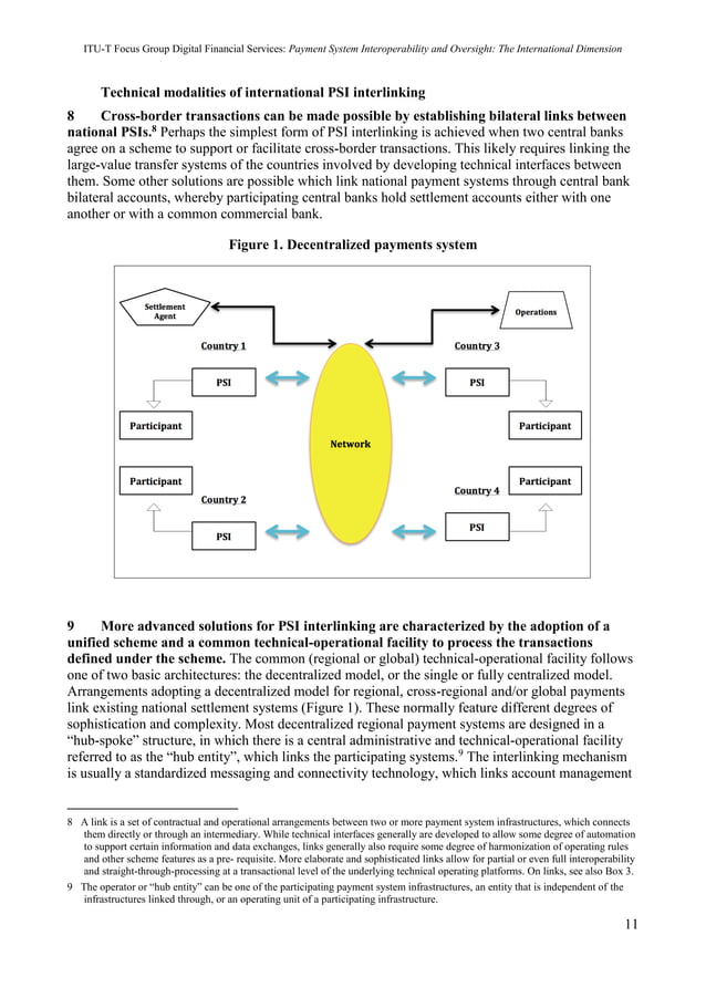Payment System Interoperability and Oversight: The International ...