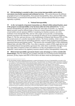 Payment System Interoperability and Oversight: The International ...