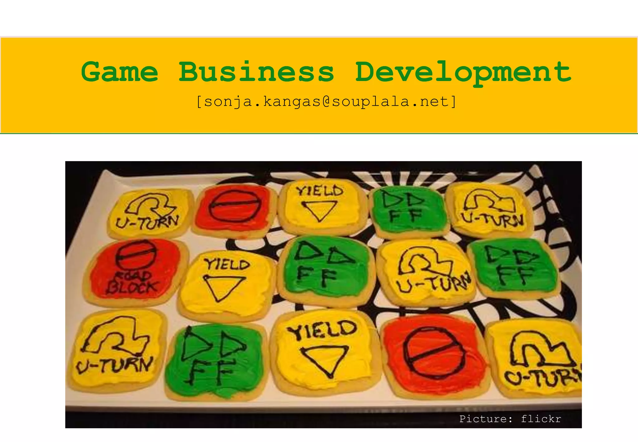 Game Business Development | PPTX