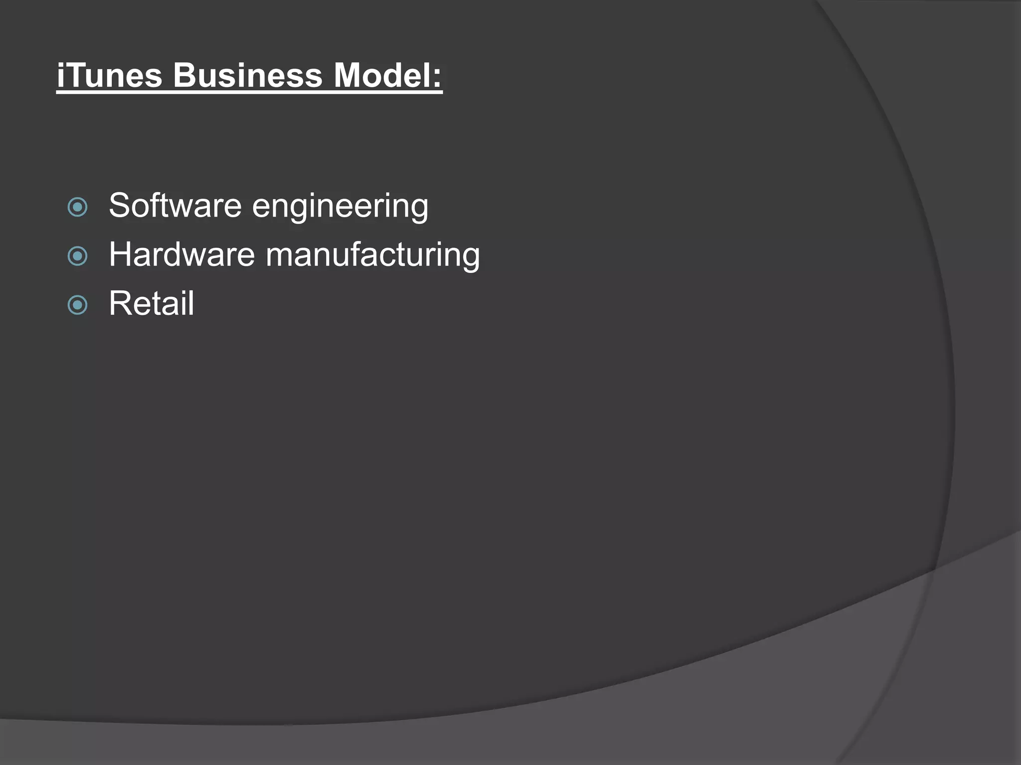 iTunes Case Study | PPTX