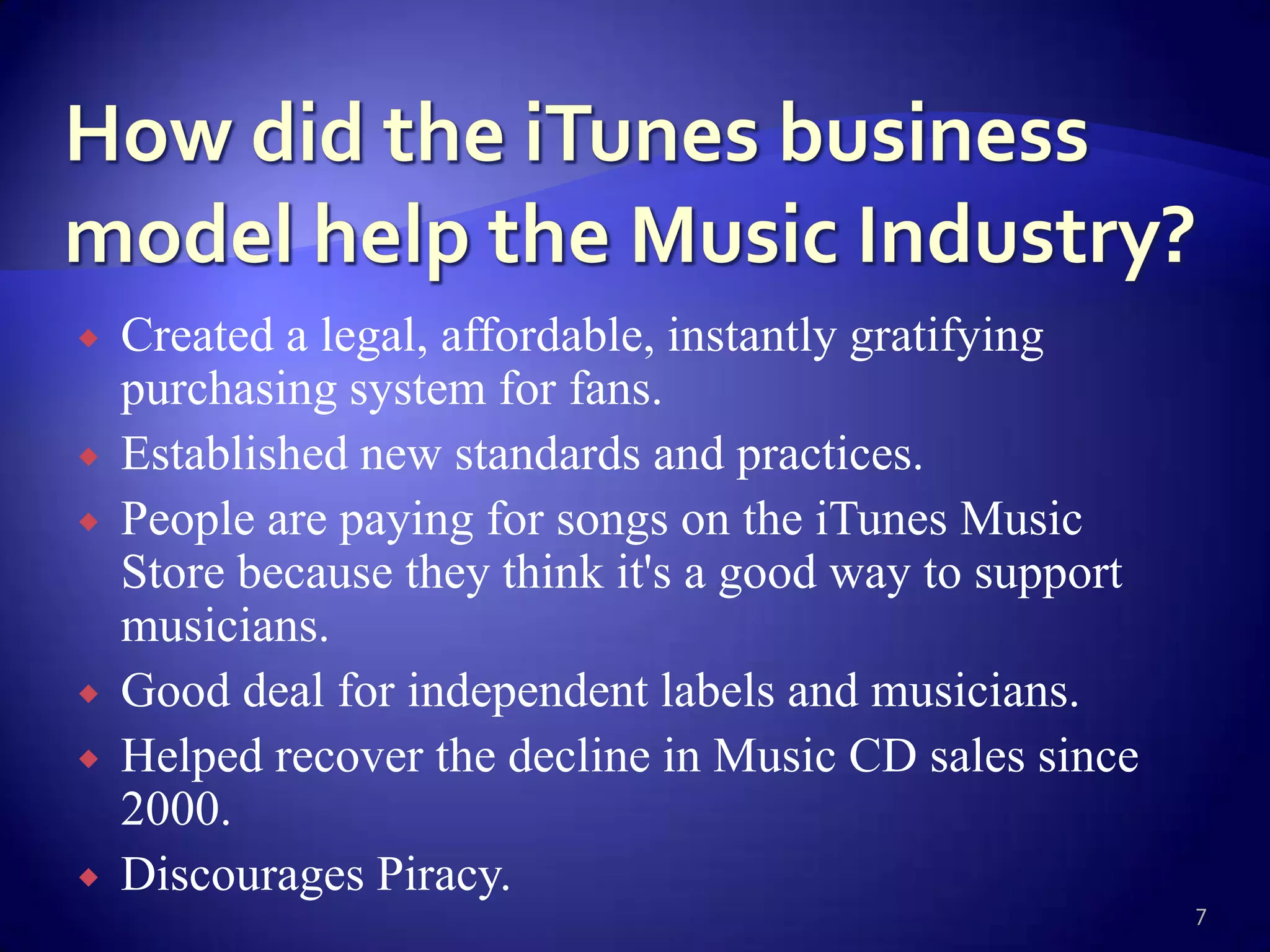 Itunes case study | PPT