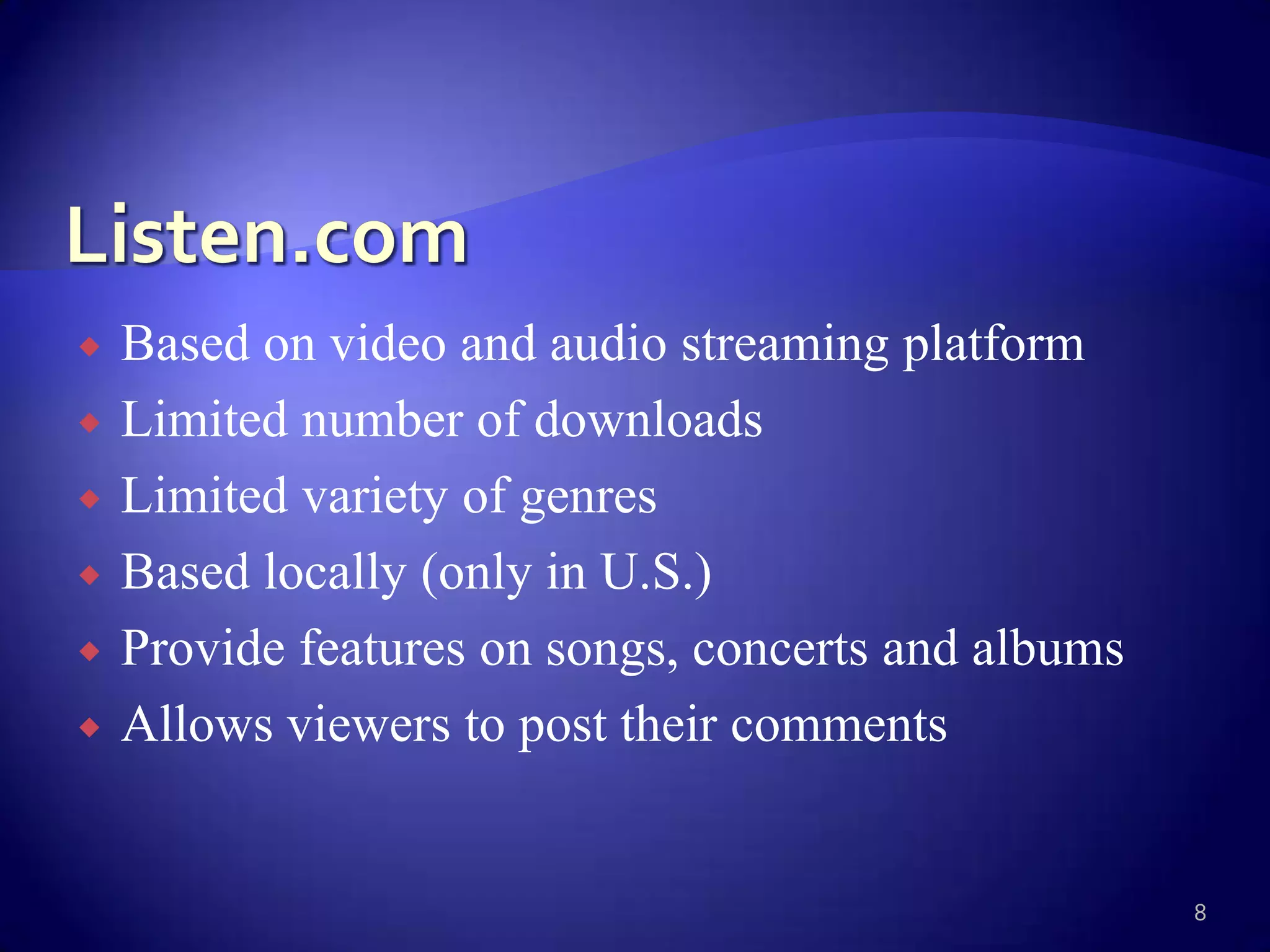 Itunes case study | PPT