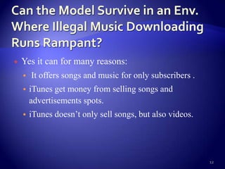 Itunes case study | PPT