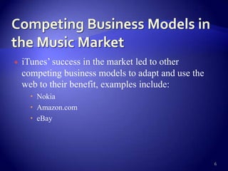 Itunes case study | PPTX | Home Entertainment Systems | Consumer Electronics