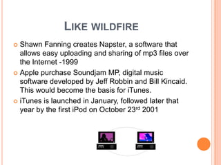 I tunes history and developments | PPTX | Computing | Technology ...