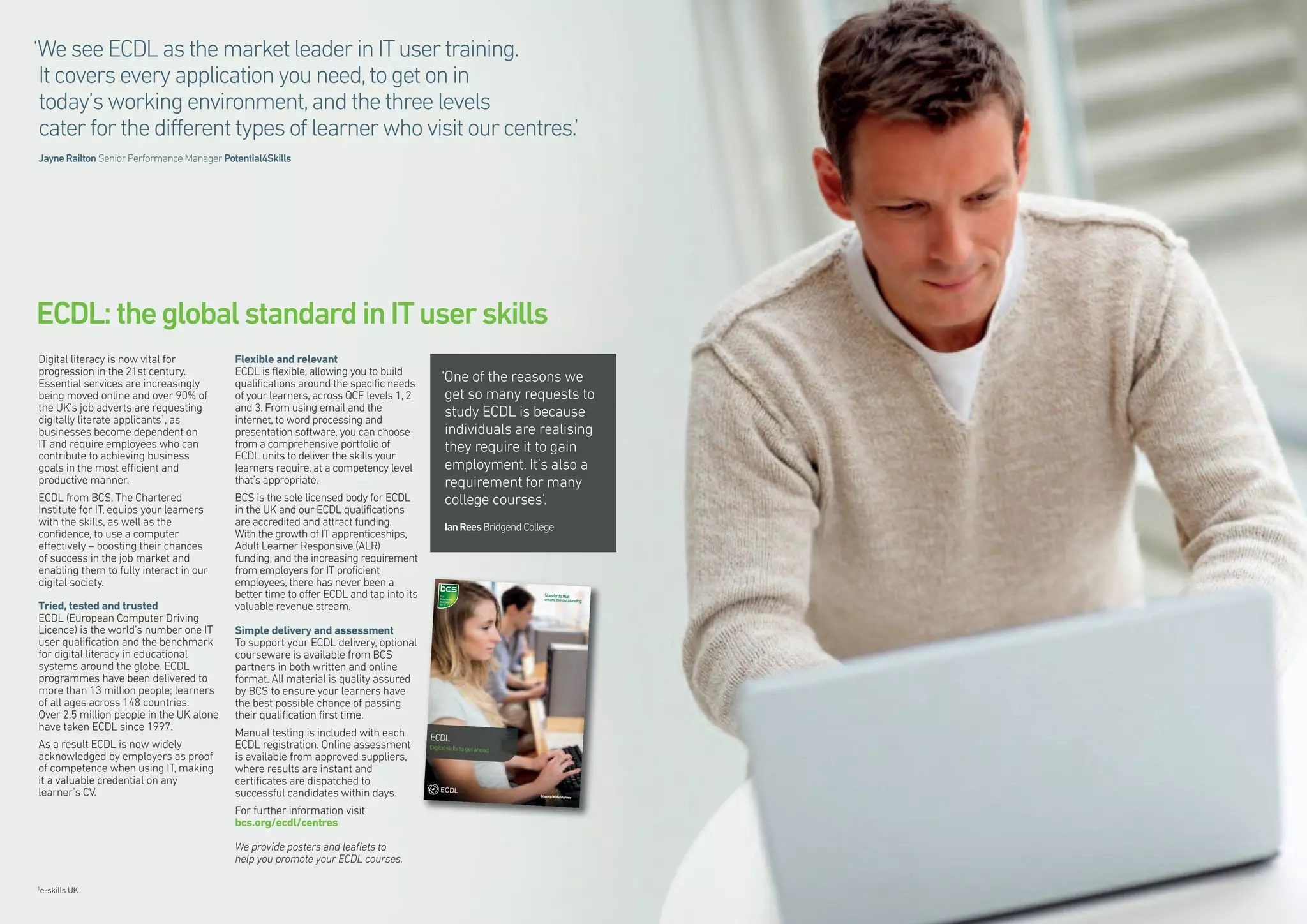 IT user qualifications (for colleges and trainig centres) | PDF
