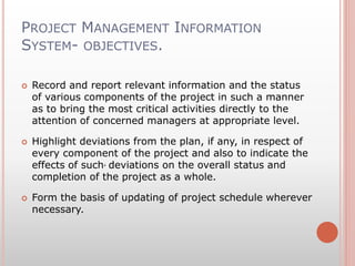 project management information system | PPTX