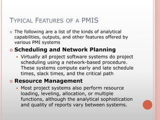 project management information system | PPTX
