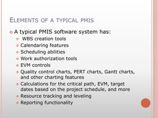 project management information system | PPTX