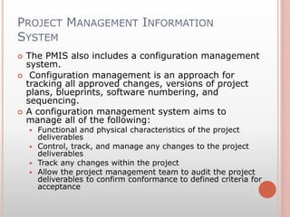 project management information system | PPTX