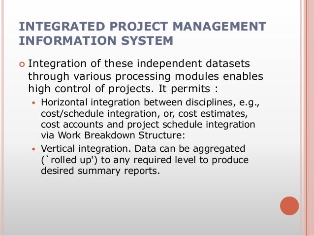project management information system
