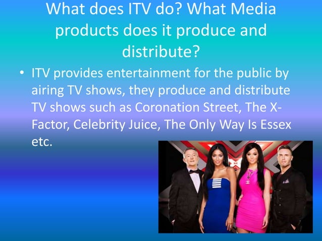 Institutuions ITV | PPTX