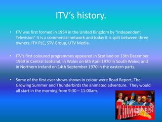 Institutuions ITV | PPTX