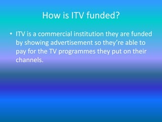 Institutuions ITV | PPTX