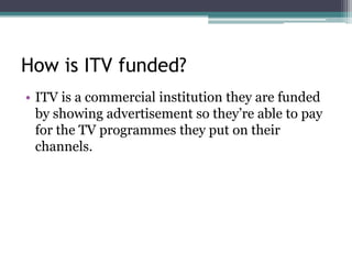 Institutions ITV | PPT