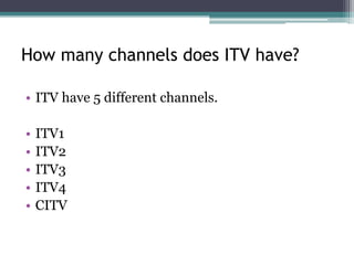 Institutions ITV | PPT